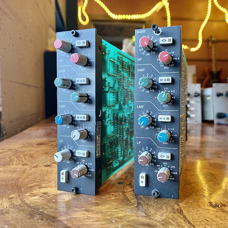 Solid State Logic SL-502 console equalizer modules Grey | Reverb