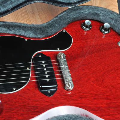 1963 Gibson SG jr. Les Paul junior P-90 Cherry red Vintage | Reverb