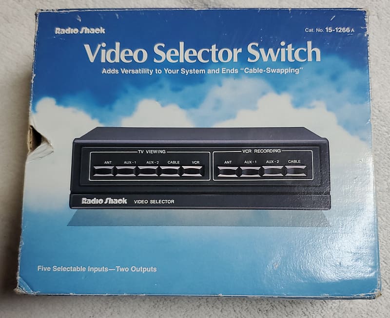 Radioshack 15-266 80s-90s Black | Reverb