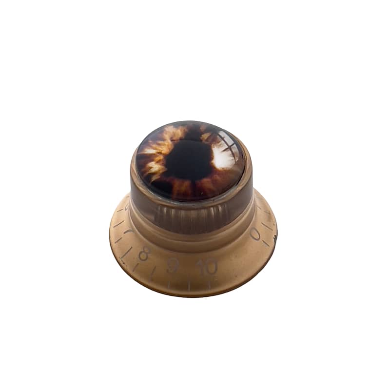 Dragon Eyes (Serpent - Black and Brown) -Custom Guitar Knobs | Reverb