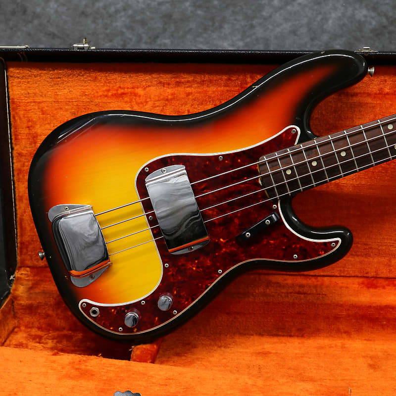 1965 Fender Precision - Sunburst - L Series - OHSC - | Reverb