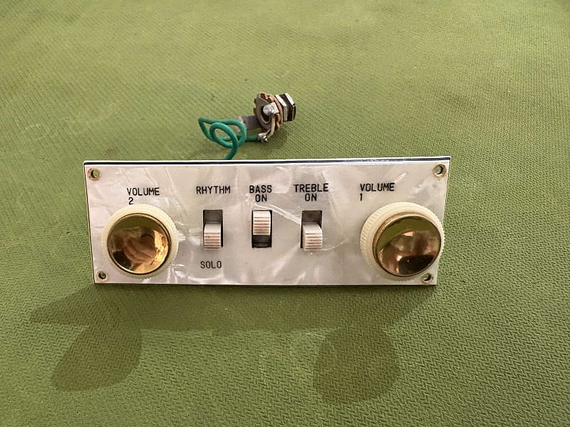 Hofner 500/1 Bass Control Panel | Reverb