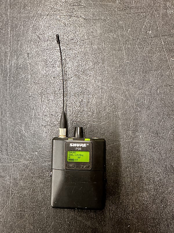 Shure P9R IEM Wireless Stereo Bodypack Receiver for PSM900 K1 | Reverb