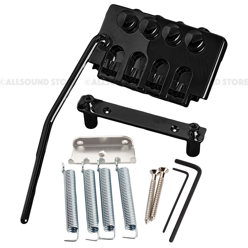 4-String Locking BASS Tremolo Bridge Machined ALUMINUM 2 1/4" | Reverb