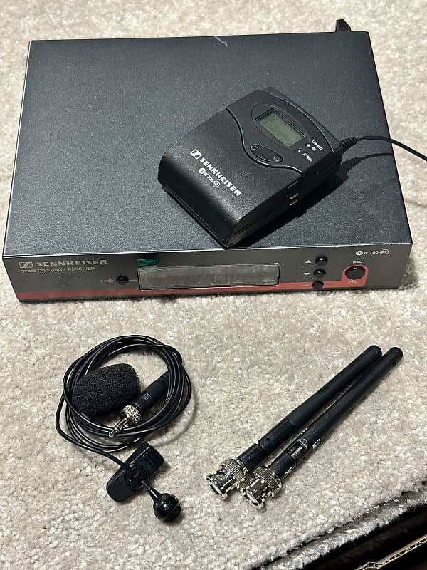 4 x Sennheiser True Diversity ew100 G3 606-648MHz (Channel | Reverb