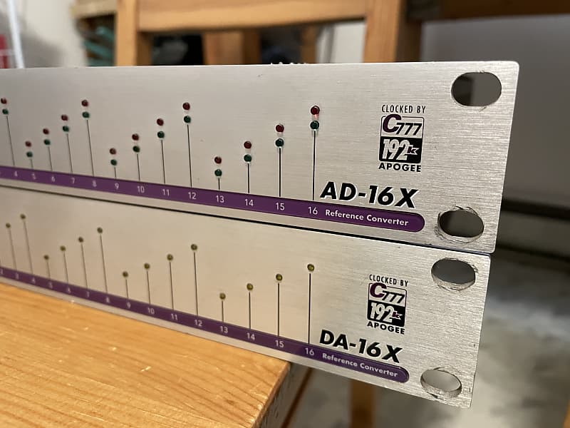 Apogee AD-16X and DA-16X **FOR PARTS-NOT WORKING / AS-IS*** | Reverb