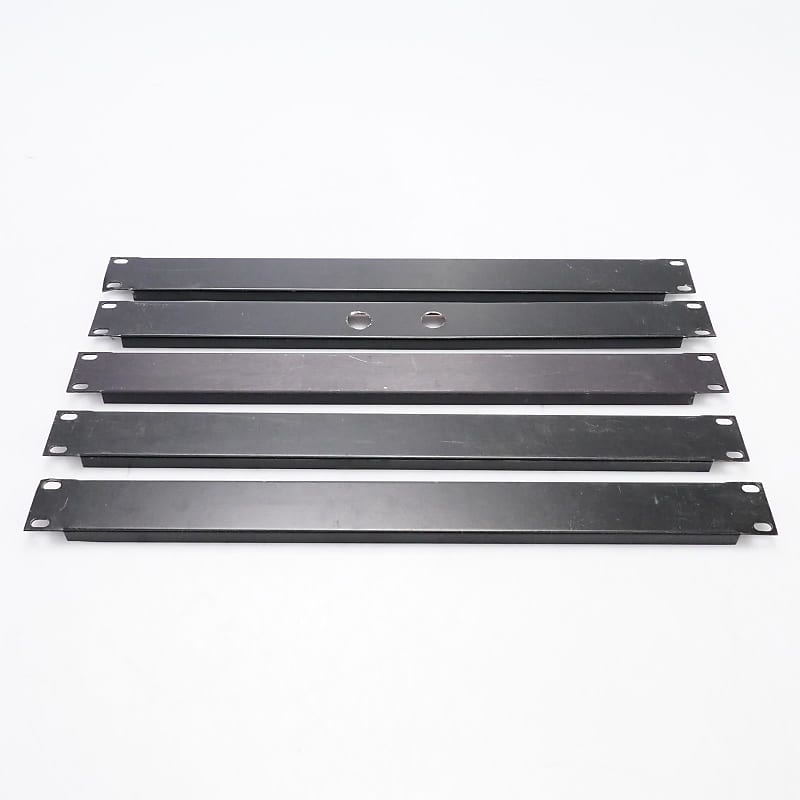 5 BGW Systems 1U 1-Space Blank Rackmount Spacer Panels #52196 | Reverb