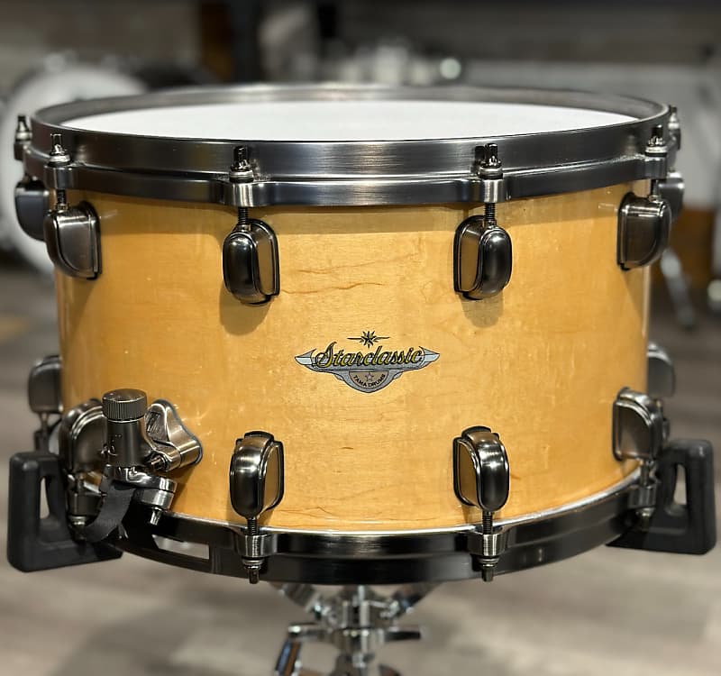 Used Tama Starclassic Maple Snare Drum 14x8 Vintage Antique | Reverb