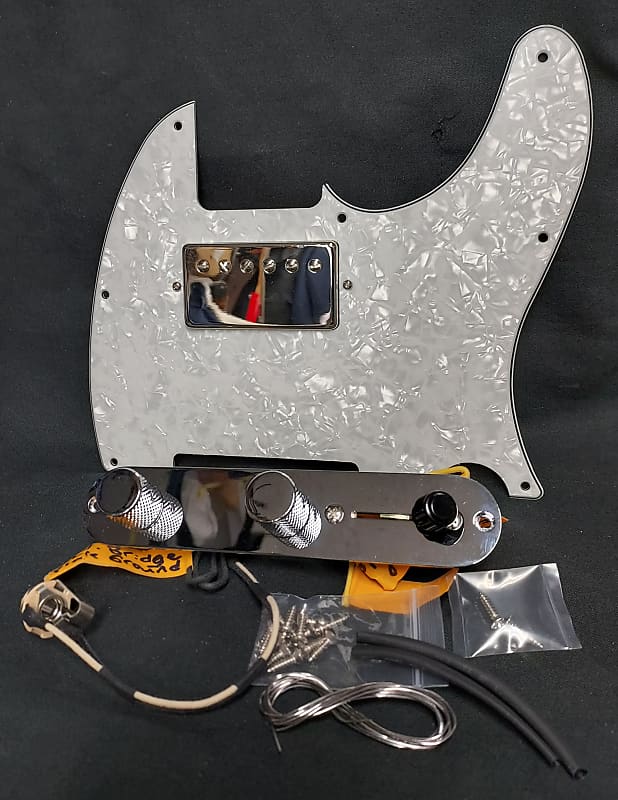 Rock'n R Guitars Pre-Wired Tele Control Plate, Loaded H | Reverb