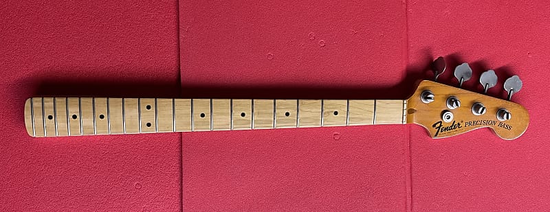 Fender Precision Bass Neck 1975 maple | Reverb UK