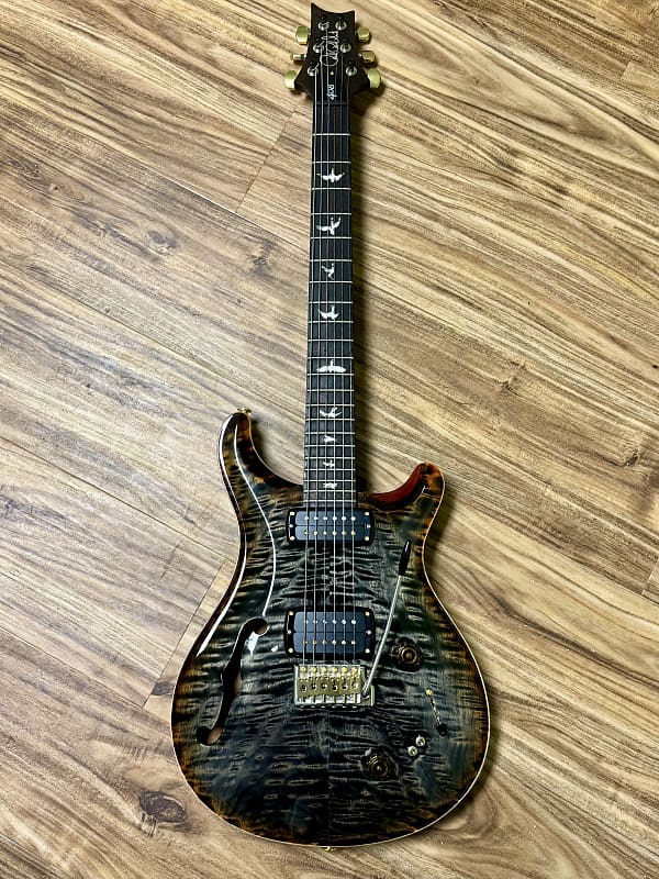 PRS 408 Semi-Hollow Wood Library | Reverb