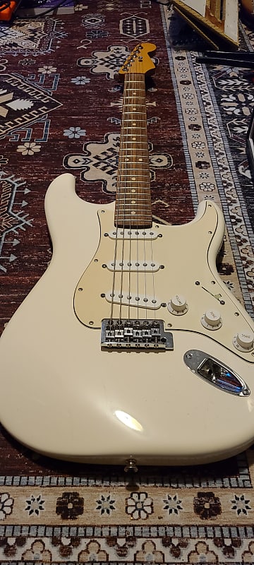 Fender/Warmoth Stratocaster 2010s White | Reverb