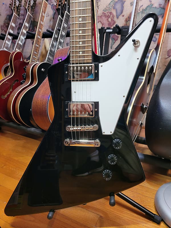Epiphone Explorer Ebony | Reverb
