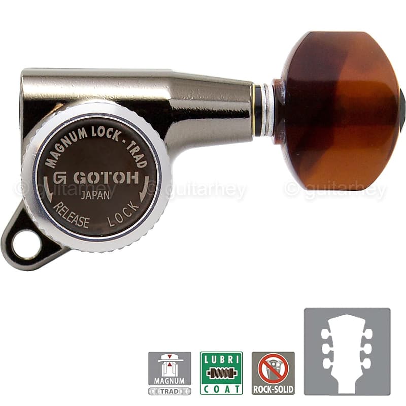 NEW Gotoh SG381 MGT Magnum Locking Trad w/ TORTOISE Buttons | Reverb