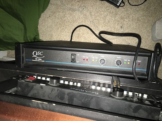 Qsc Mx1500a Power Amp | Reverb