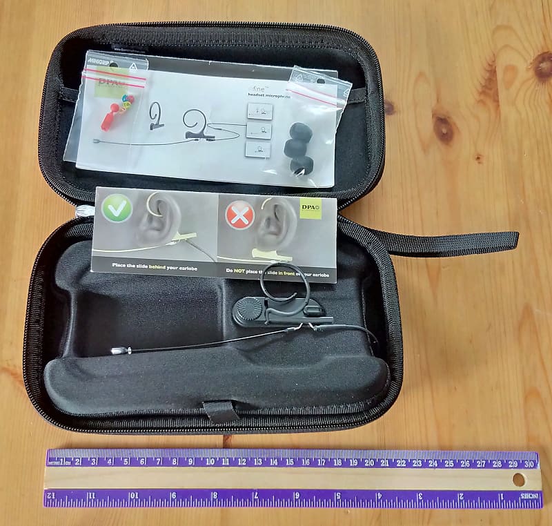 DPA d:fine FIO B00 Black (WAVEFORM TESTED) Single Ear | Reverb