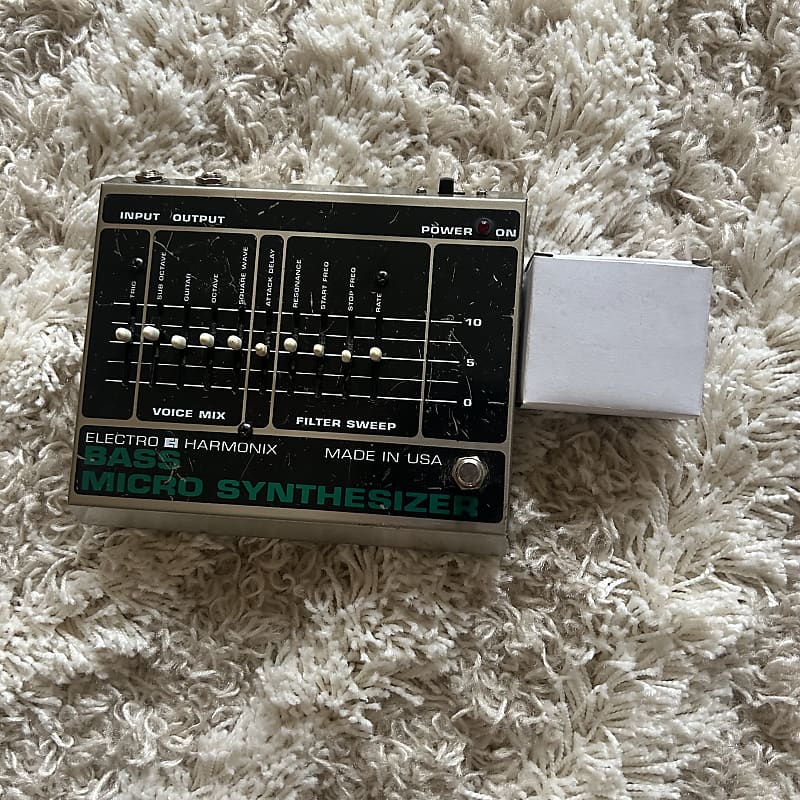 1990s Electro-Harmonix Bass Micro Synthesizer Fully Serviced | Reverb