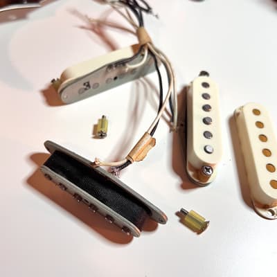 1983 Fender Stratocaster Loaded Pickguard Tokai E Stamped | Reverb
