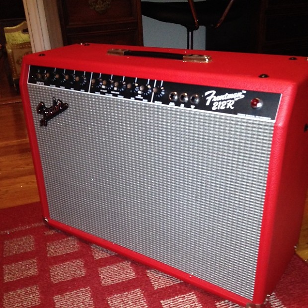 Fender Frontman 212 R. 100 watt combo 2011 texas red | Reverb