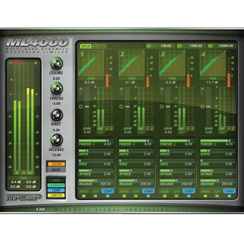 McDSP ML4000 Native v6 Software (Download) | Reverb