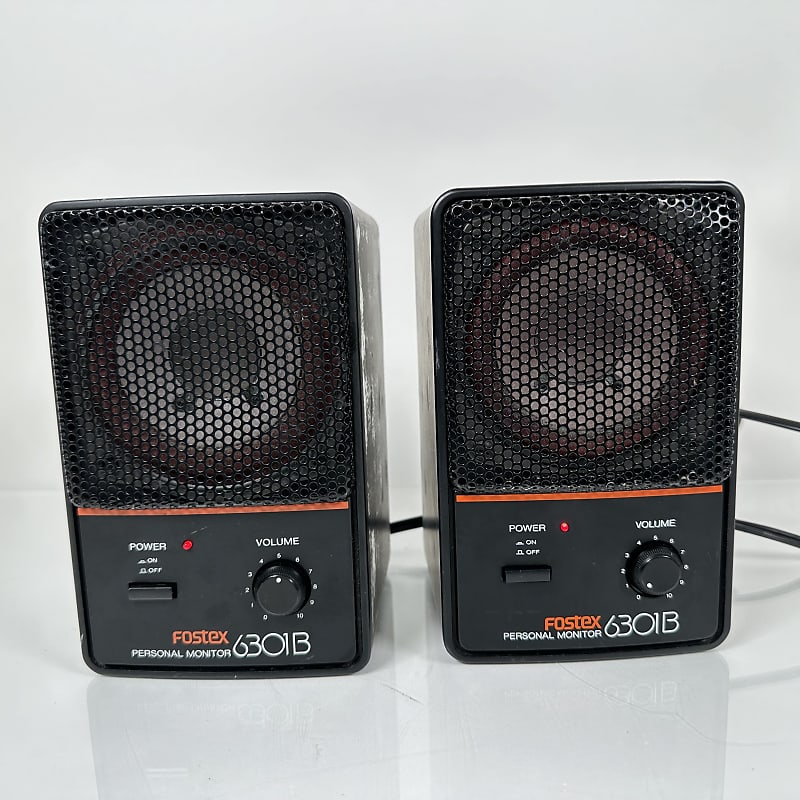 Fostex 6301B Active Personal Monitor Speaker Pair | Reverb