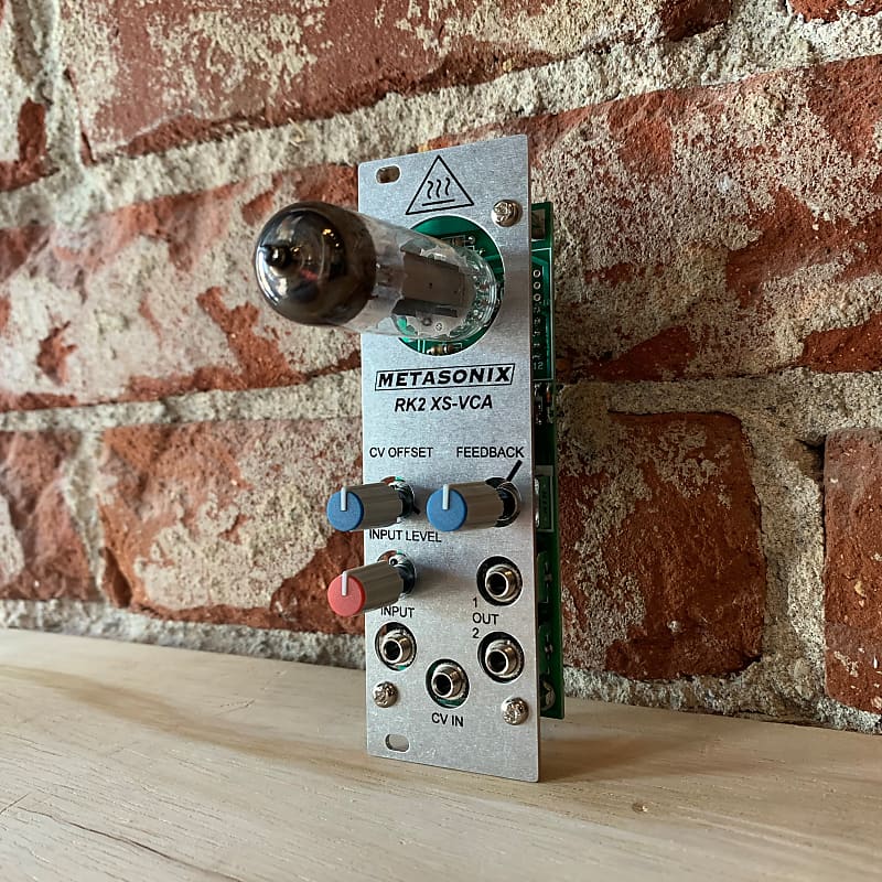 Metasonix ∎ RK2 ∎ XS-VCA ∎ Tube / Valve Topology ∎ [eurorack] | Reverb