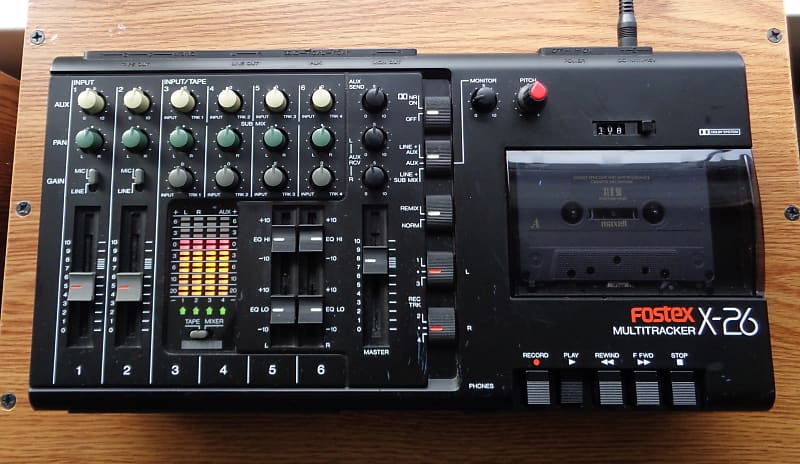 Fostex X-26 Multitrack Cassette Recorder | Reverb