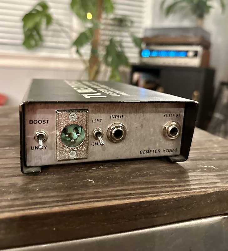 Demeter VTDB-2 Bass Direct Input Box - DI 1990’s - Black | Reverb