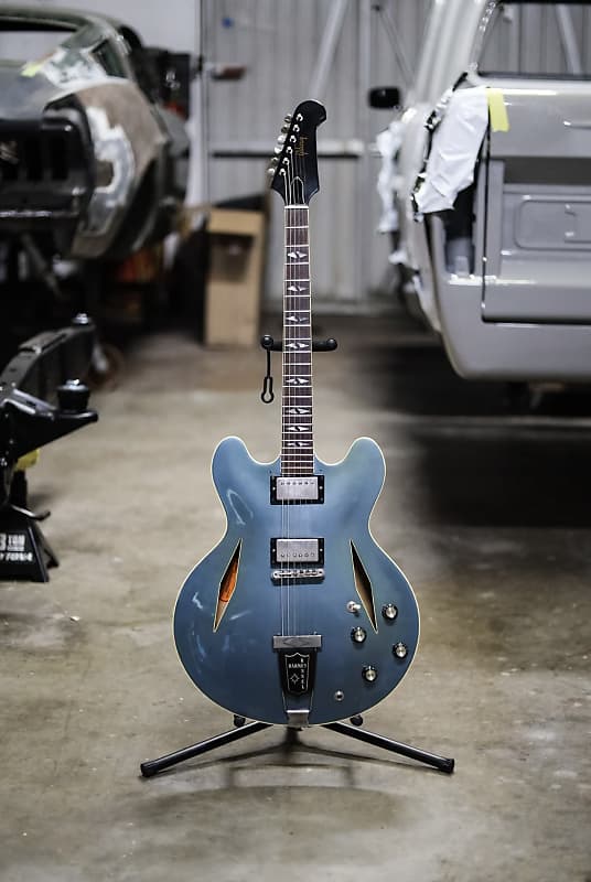 1968 Gibson ES-335 Pelham Blue Trini Lopez | Reverb