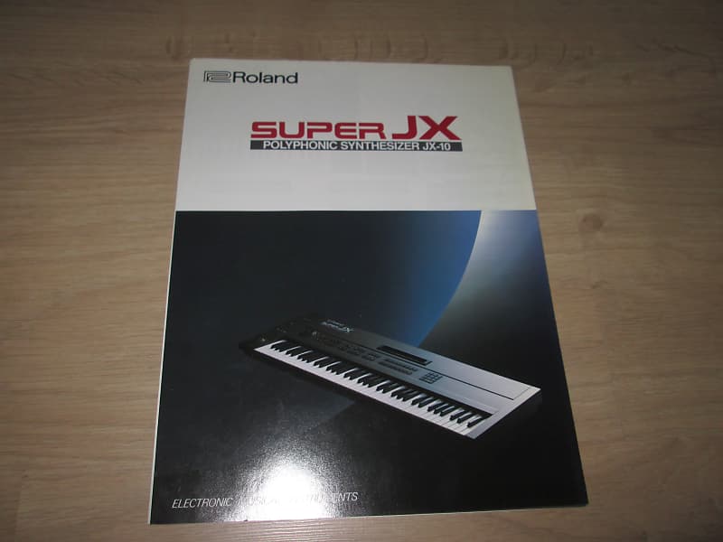 Roland JX-10 Brochure - Original Vintage Synthesizer | Reverb