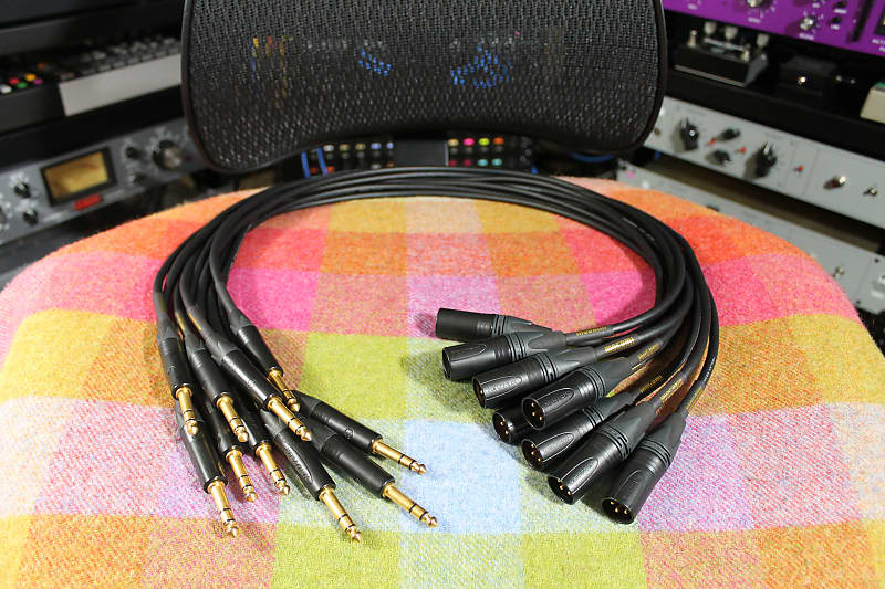 Mogami Gold TRS-XLRM-03 2023 - Bundle of (10) cables | Reverb