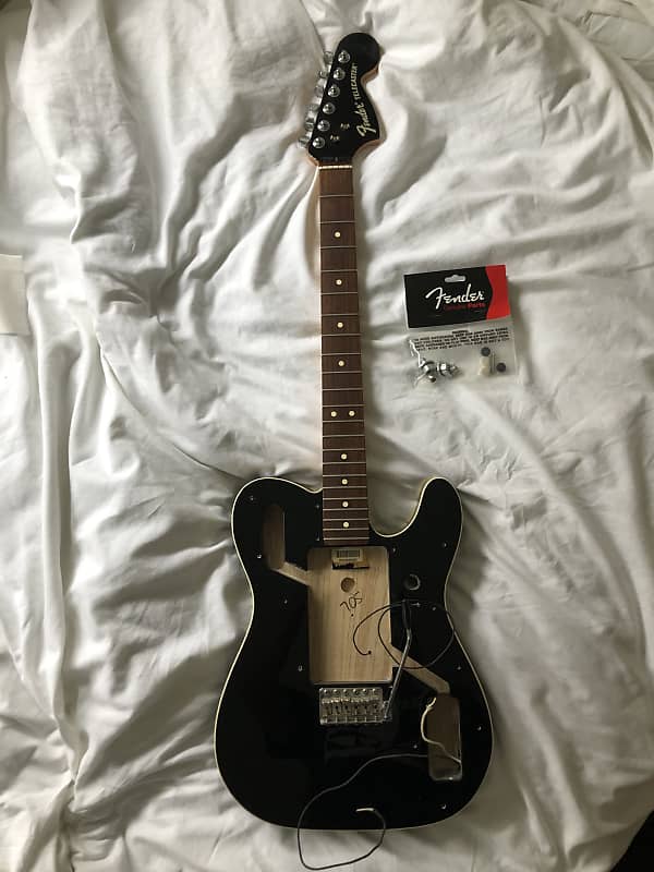 Fender John 5 Triple Deluxe Body + Neck Black | Reverb UK