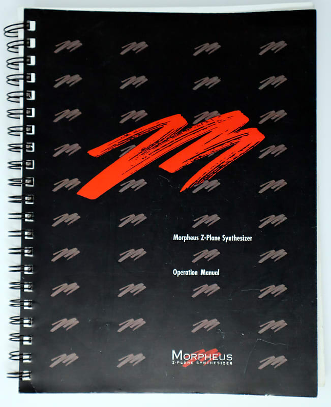 E-MU Systems Morpheus Operation Manual 1990s | Reverb