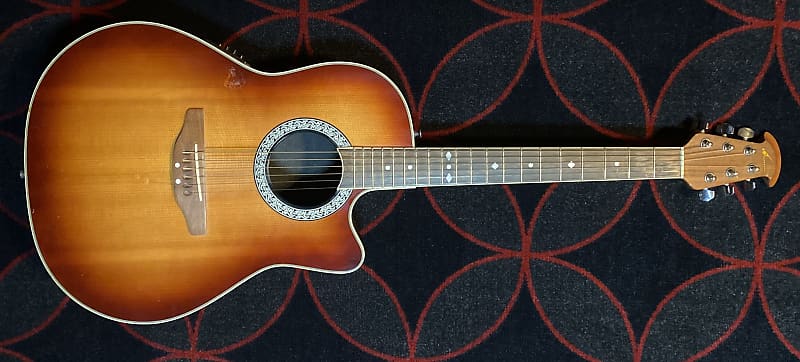 Ovation Celebrity for parts or repair high action | Reverb