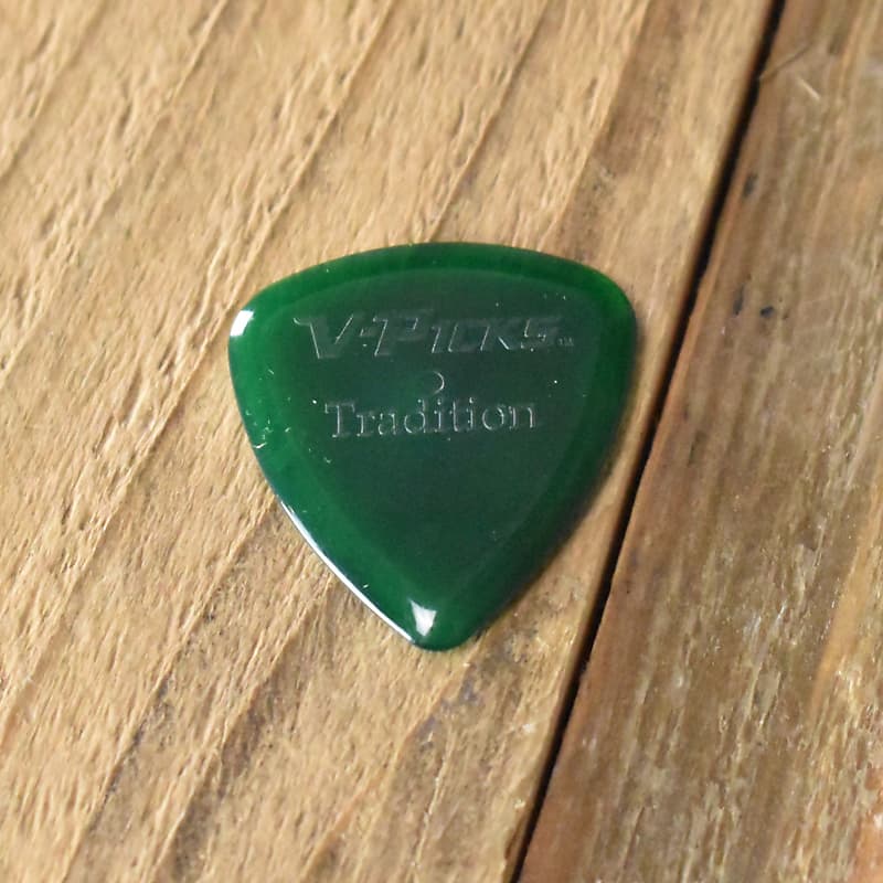 V-Picks Tradition 2.70mm Green Guitar Pick - Single | Reverb