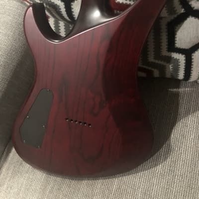 Schecter A6 Vampyre red satin avenger | Reverb