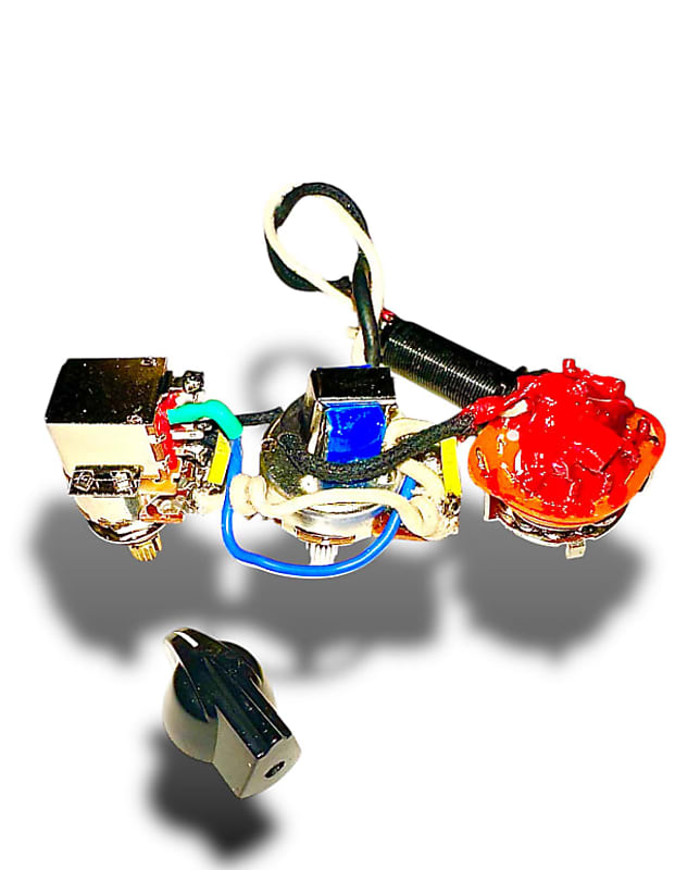 Fender P J Bass Wiring Harness With Powered 6-circuit | Reverb