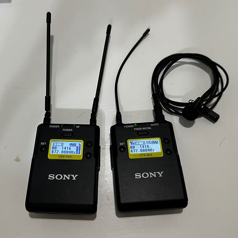 Sony UWP-D UTX-B03 & URX-P03 | Reverb