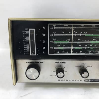 Heathkit GR-64 Vacuum Tube 4 Band Shortwave Receiver Vintage | Reverb