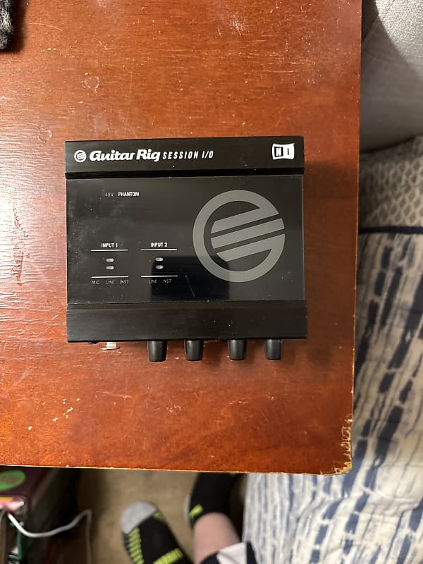 Native Instruments Guitar Rig Session I/O - Black | Reverb