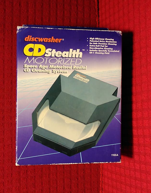 Discwasher CD Stealth Cleaning System NOS (CD Unit Sealed in | Reverb