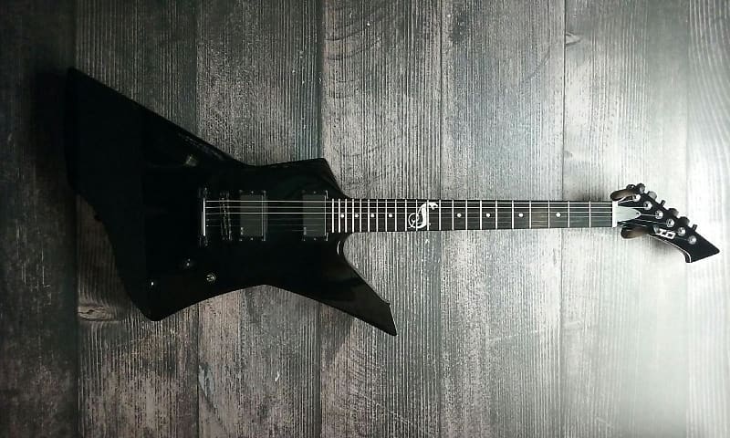 LTD SNAKEBYTE GLOSS BLACK | Reverb
