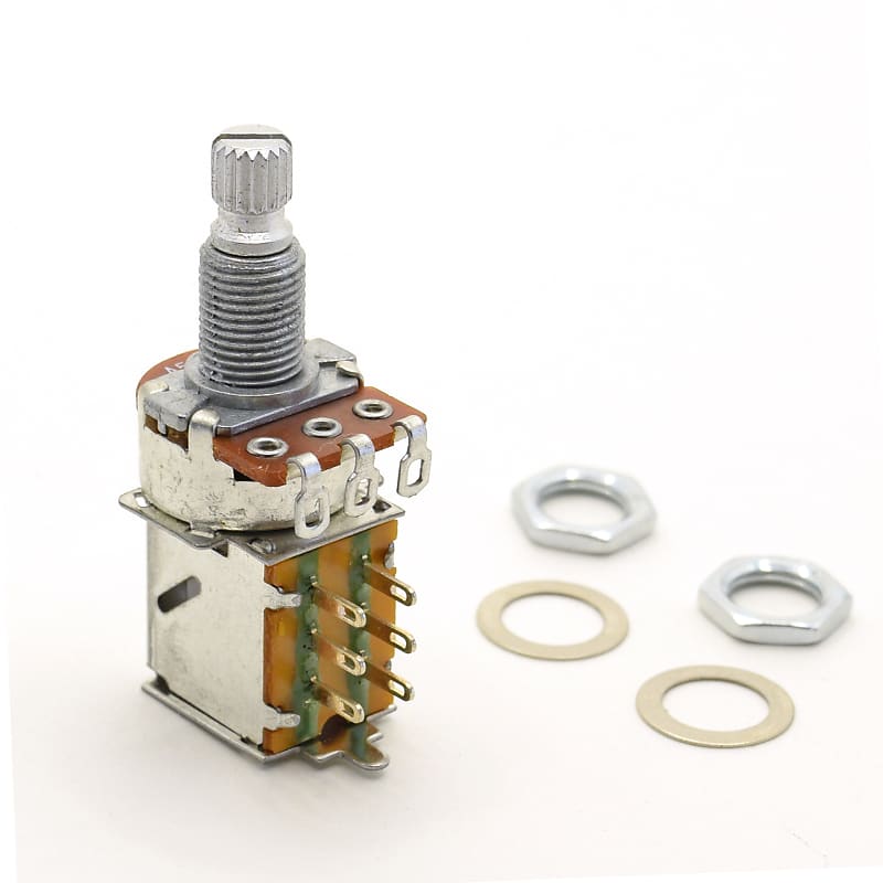 Alpha Potentiometer A500K Audio Push/Pull Pot | Reverb