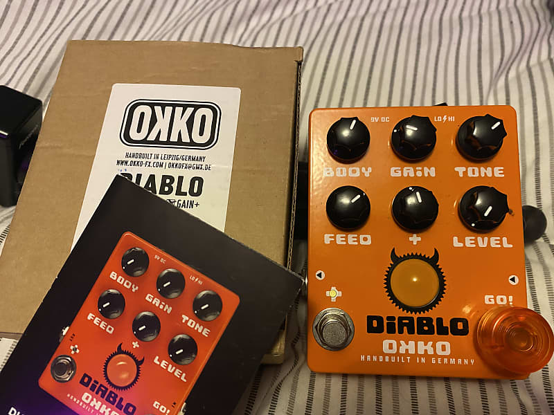 OKKO Diablo Gain + Overdrive Pedal | Reverb