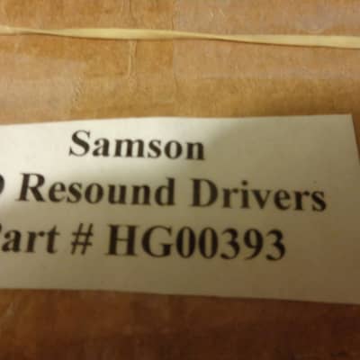 new old stock lot of 4 Samson HD Resound Replacement Speaker | Reverb