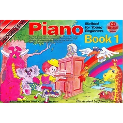 YOUNG BEGINNER PIANO METHOD BK 1 BK/CD & DVD (Progressive | Reverb UK