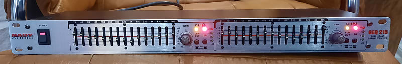 Nady Audio GEQ 215 Rack Mount EQ | Reverb
