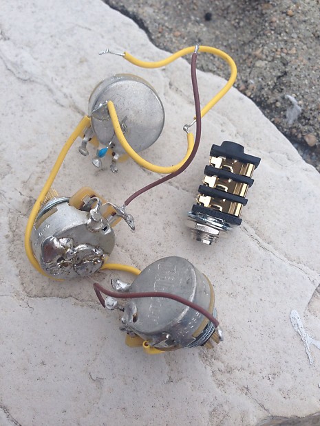 Gibson Flying V Pot Control Assembly Wiring Harness CTS | Reverb