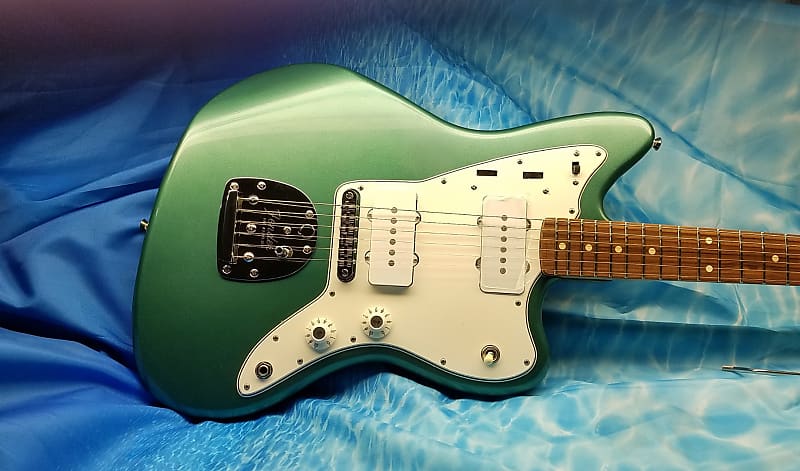 Fender Jazzmaster 2021 Sherwood Green Metallic w/ Upgrades | Reverb