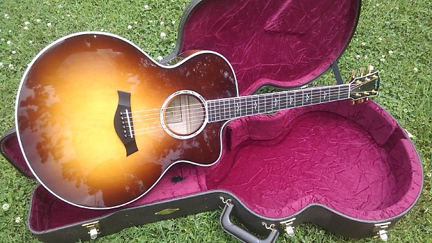Taylor 615ce 2005 2-Color Sunburst with Gold Hardware | Reverb